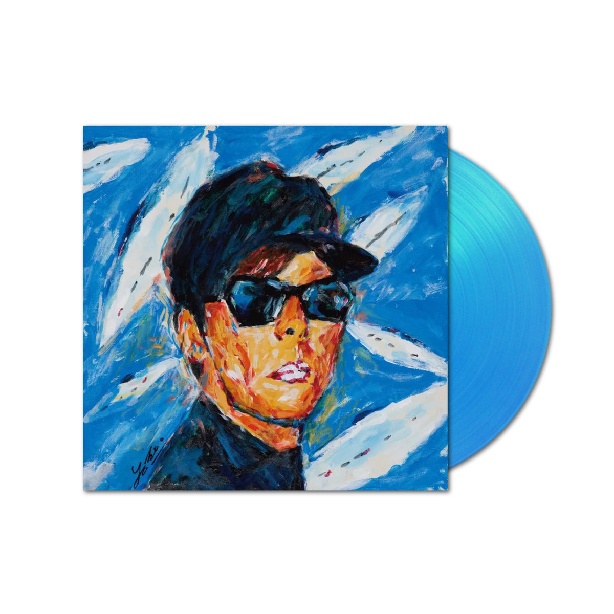 Towa Tei - Ah!! LP (Translucent Blue Vinyl) – Plastic Stone Records