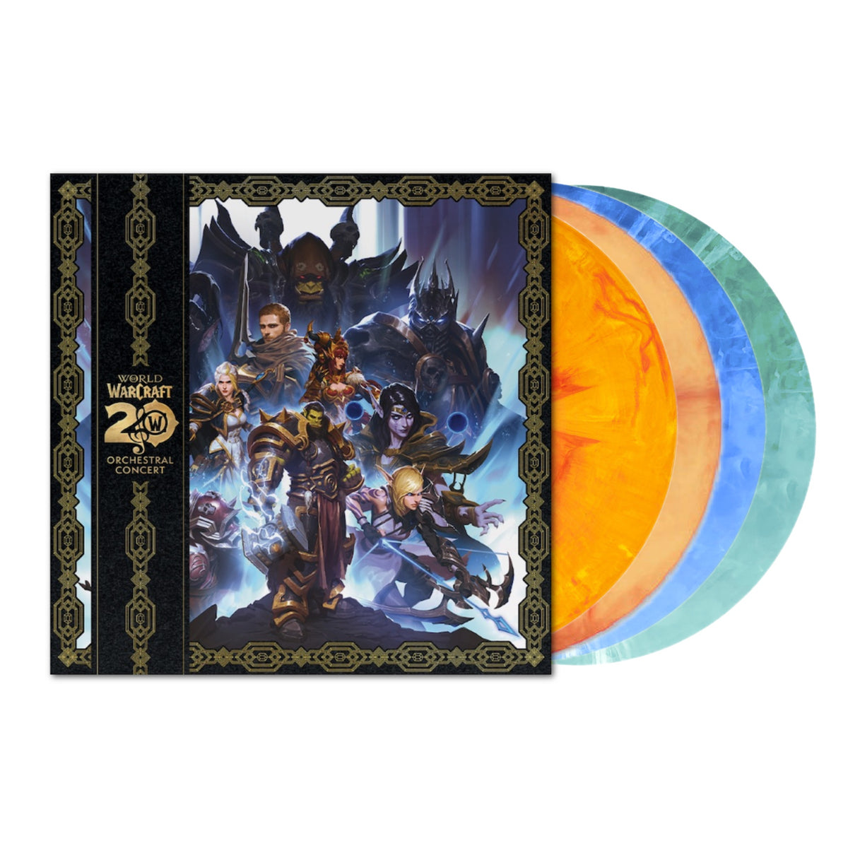 World of Warcraft: 20 Years of Music 4xLP (Seasons of Azeroth Color Vi ...
