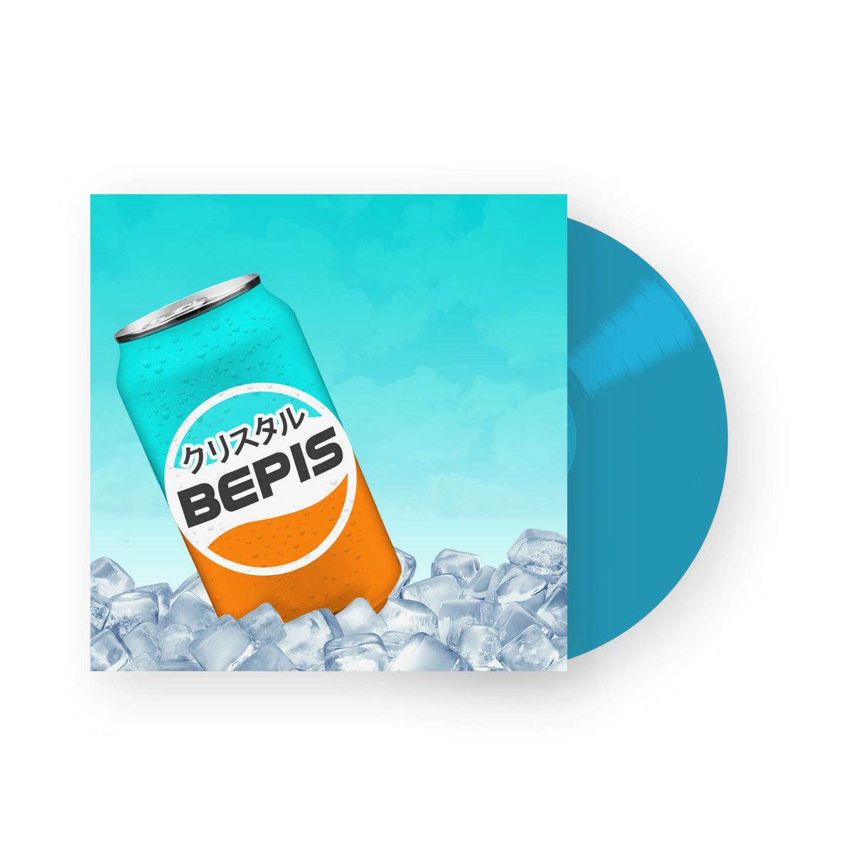 Corrupted Data Corp™ - クリスタル BEPIS LP (Blue Vinyl) – Plastic Stone Records