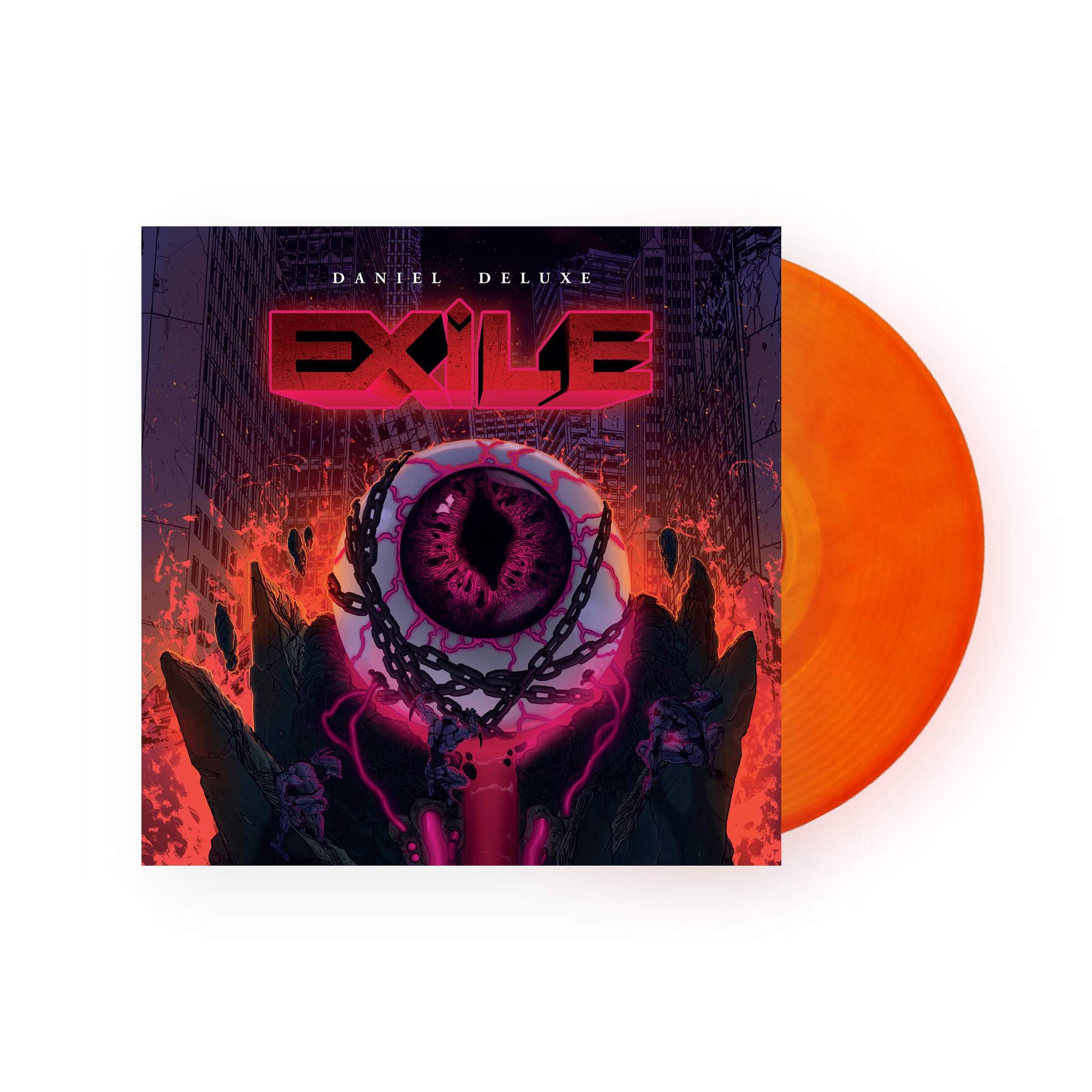 Daniel Deluxe - Exile LP (Orange Vinyl) – Plastic Stone Records