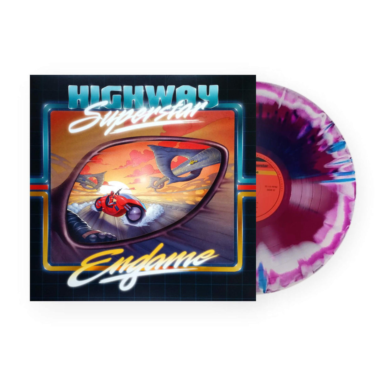 Highway Superstar - Endgame LP (Splatter Vinyl) – Plastic Stone Records