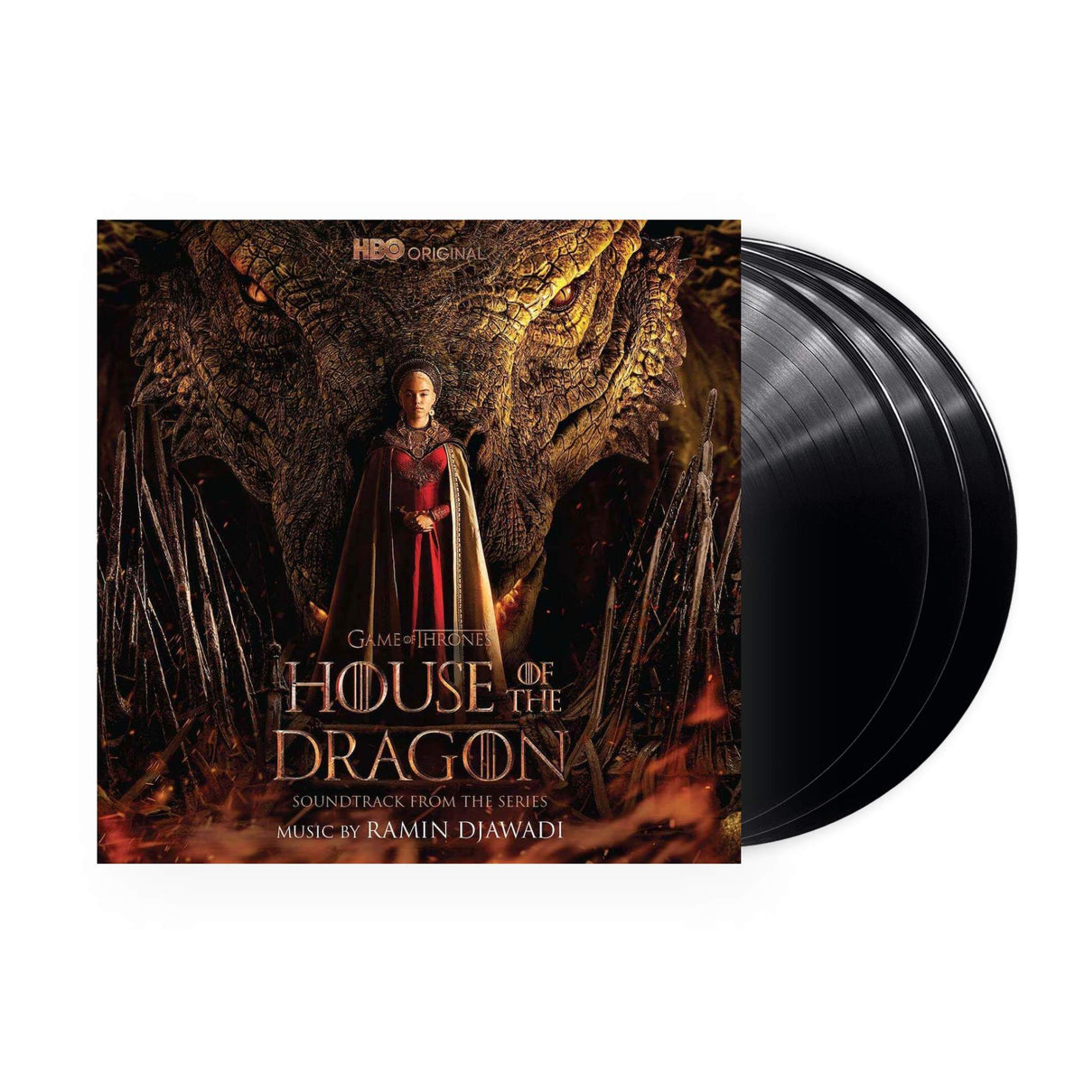 House of the Dragon: Soundtrack zur 1. Staffel, 3xLP (schwarzes Vinyl) – Plastic Stone Records