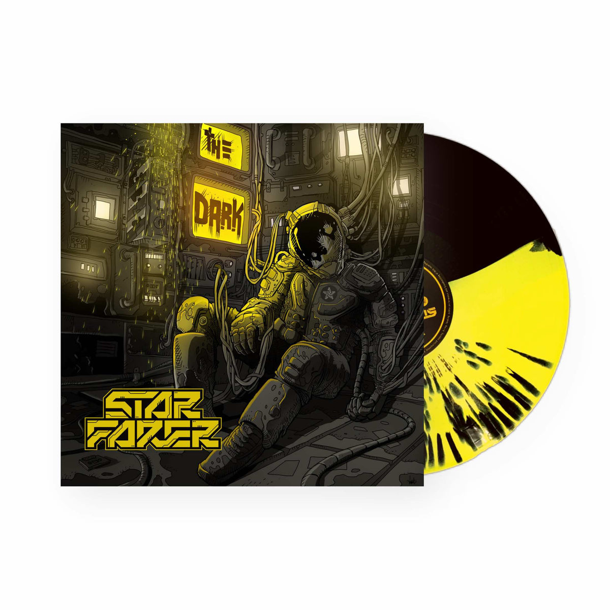 Starfarer - The Dark LP (Split Color Vinyl) – Plastic Stone Records