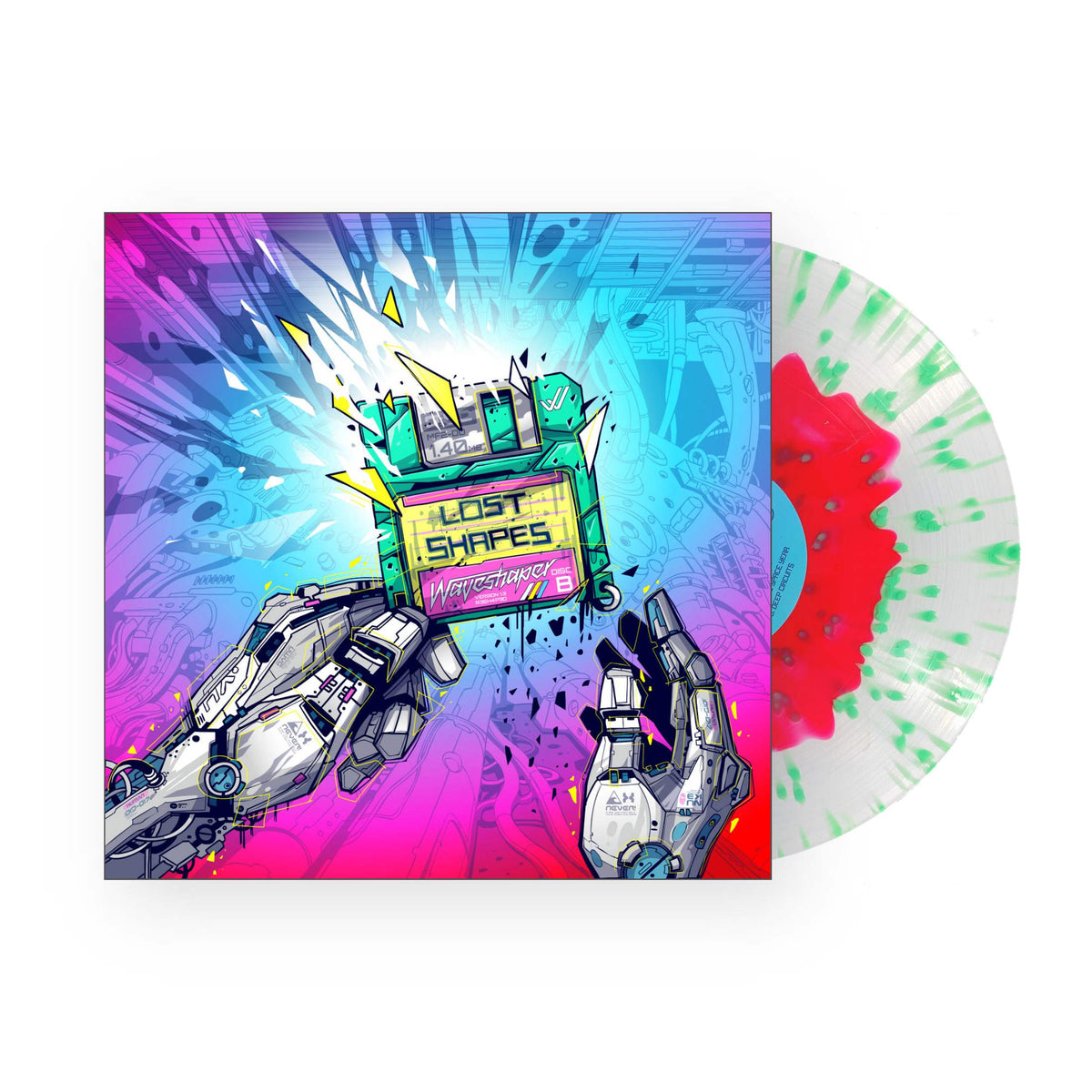 Waveshaper - The Lost Shapes LP (Ultra Clear Splatter Vinyl) – Plastic ...