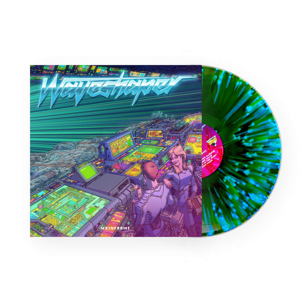 Waveshaper- Mainframe LP (Splatter Vinyl) – Plastic Stone Records